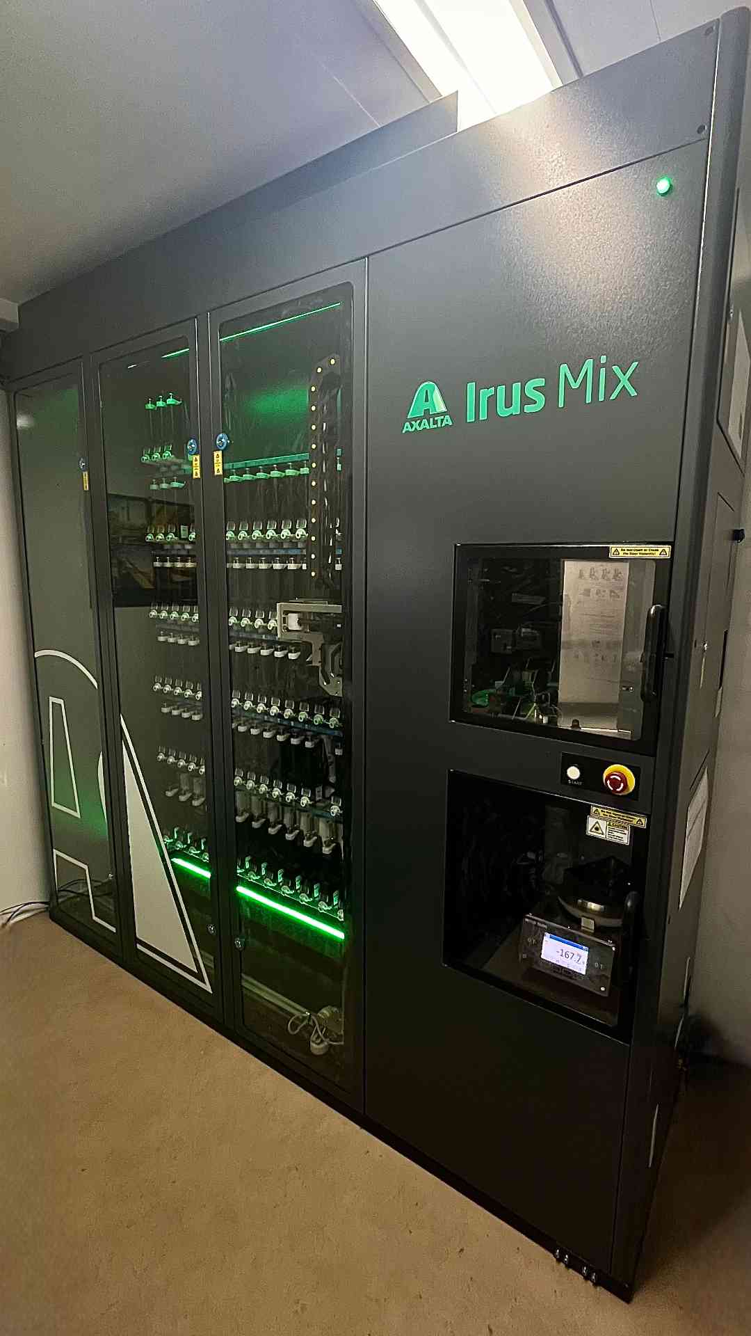 Machine AXALTA Irus MIX entièrement automatisée